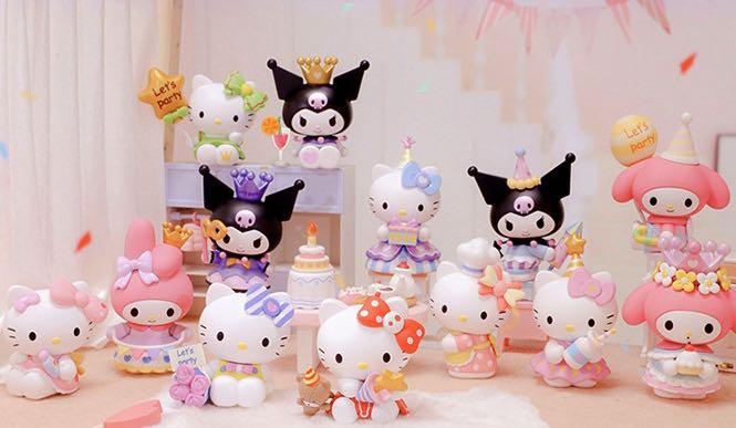 （全套/散買）正版盲盒 popmart pop mart 泡泡瑪特 Sanrio hello kitty party 派對, 興趣及遊戲, 玩具 & 遊戲類 - Carousell