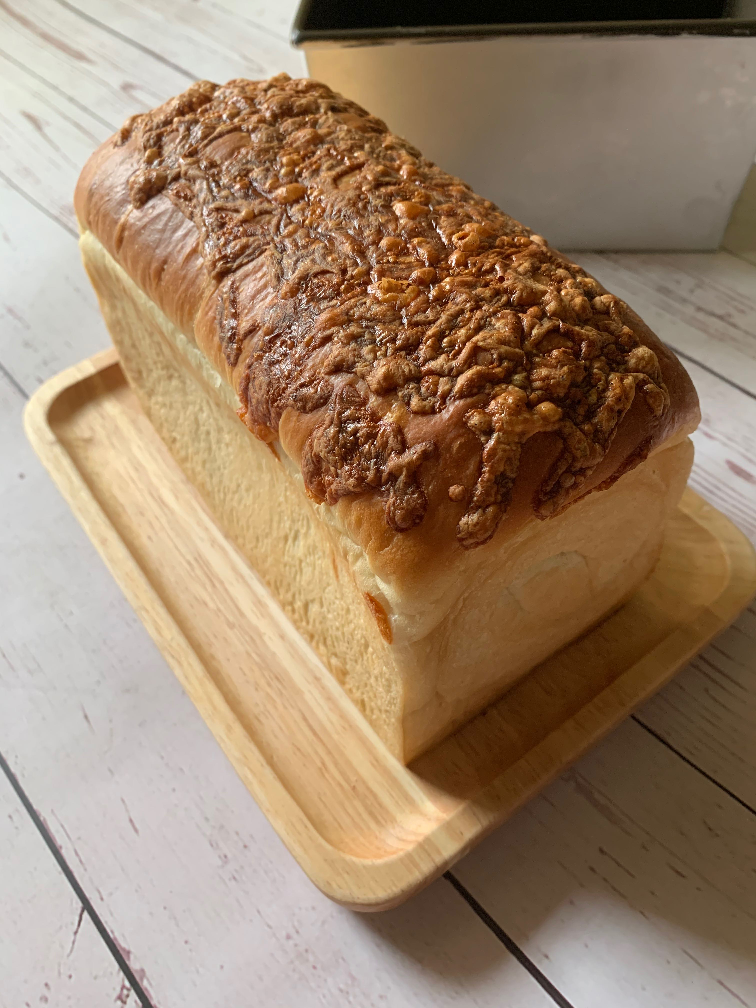 Sourdough cheese earthquake bread 600 gr loaf, Food & Drinks, Baked ...