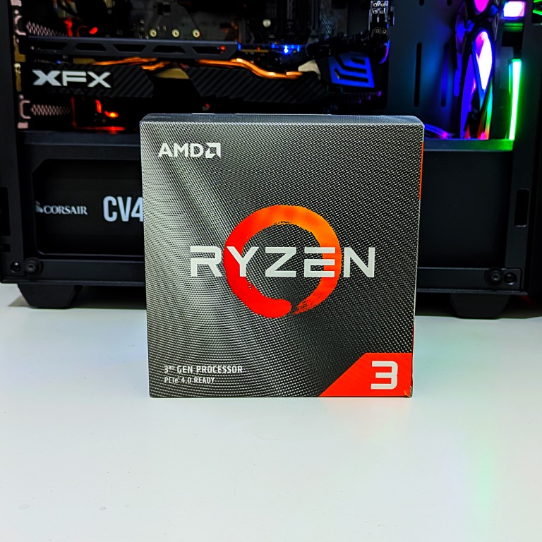 AMD Ryzen 3 3100 4-Core, 8-Thread Unlocked Desktop Processor with ...