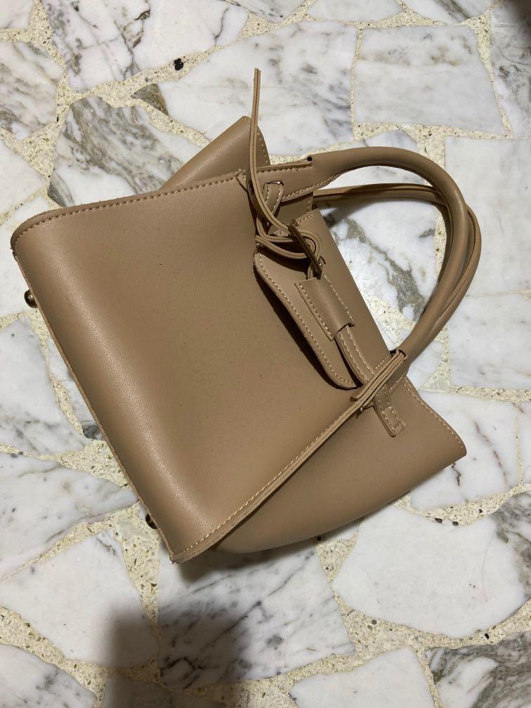Beige multi carry office bag, Women's Fashion, Bags & Wallets, Cross ...