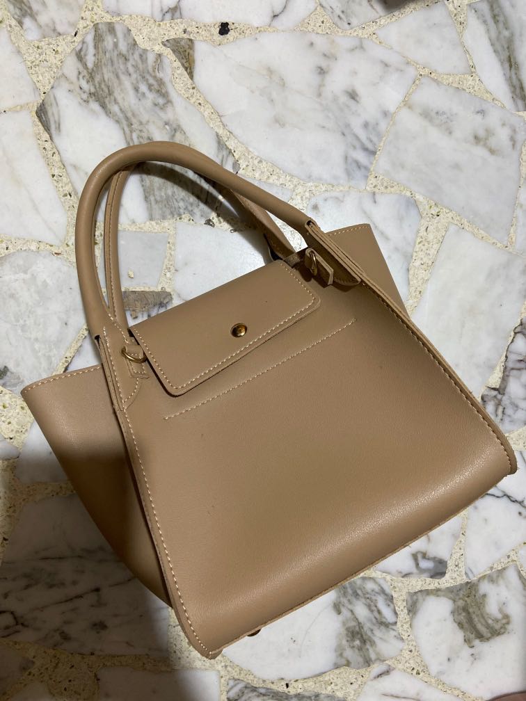 Beige multi carry office bag, Women's Fashion, Bags & Wallets, Cross ...
