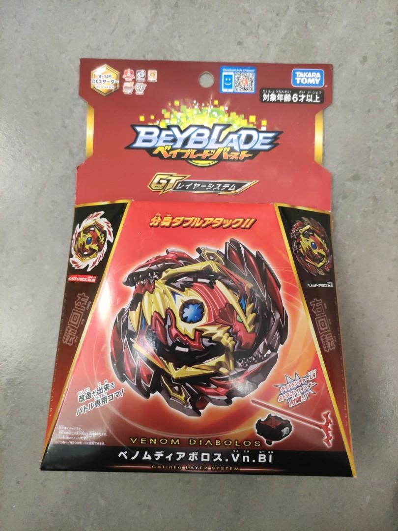 Beyblade burst GT venom diablo, Hobbies & Toys, Toys & Games on Carousell