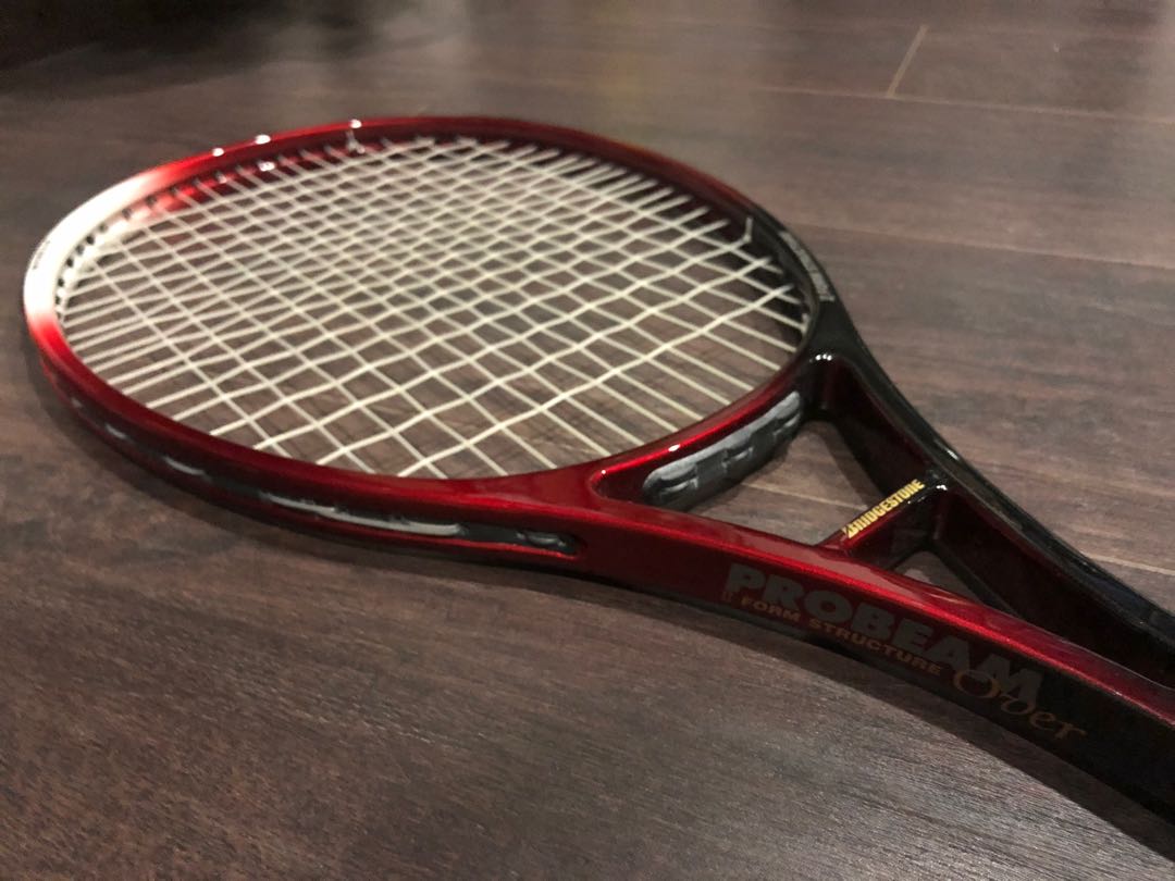 Bridgestone Pro Beam Oversizes Tennis Racquet, Sports Equipment, Sports ...