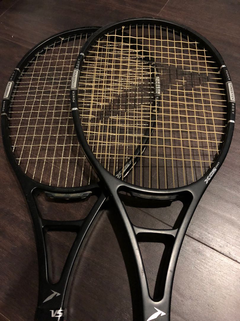 X2 Bridgestone X02 Over/Mid Tennis Rackets, Sports Equipment, Sports ...