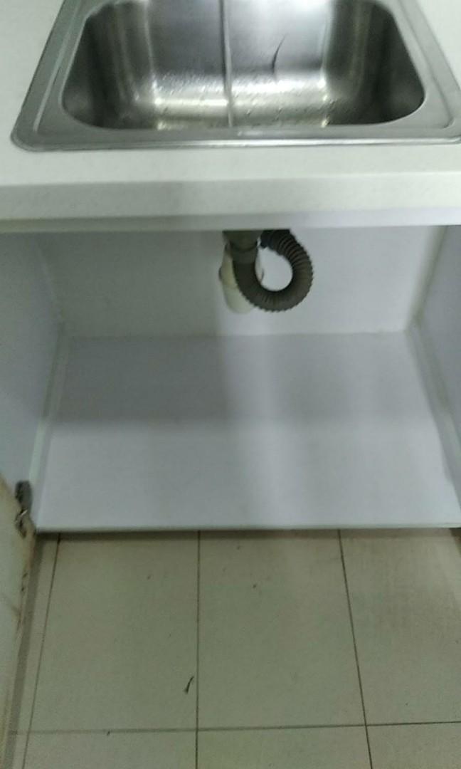 Repair of Rotten Kitchen Sink and Bathroom Vanity Cabinet, Home ...