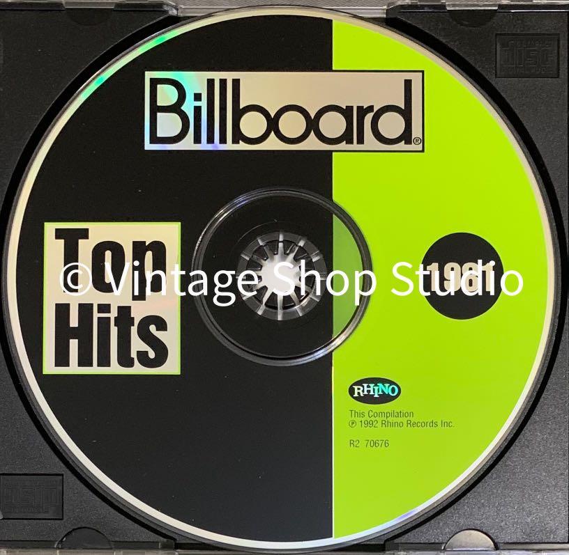 (CD) Billboard Top Hits 1981 Pre-Owned CD, Hobbies & Toys, Music ...