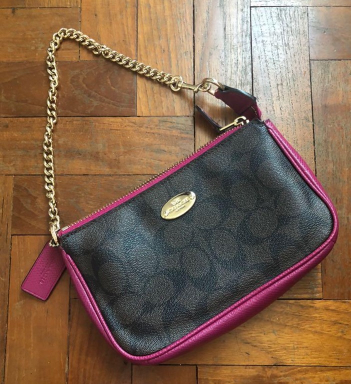 COACH small chain bag, Women's Fashion, Bags & Wallets, Cross-body Bags ...