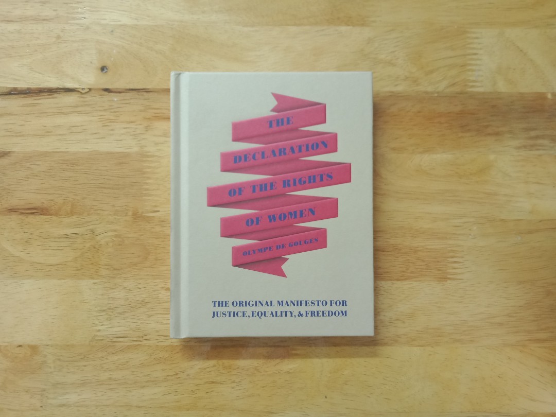 Declaration of the Right of Woman by Olympe de Gouges, Hobbies & Toys ...