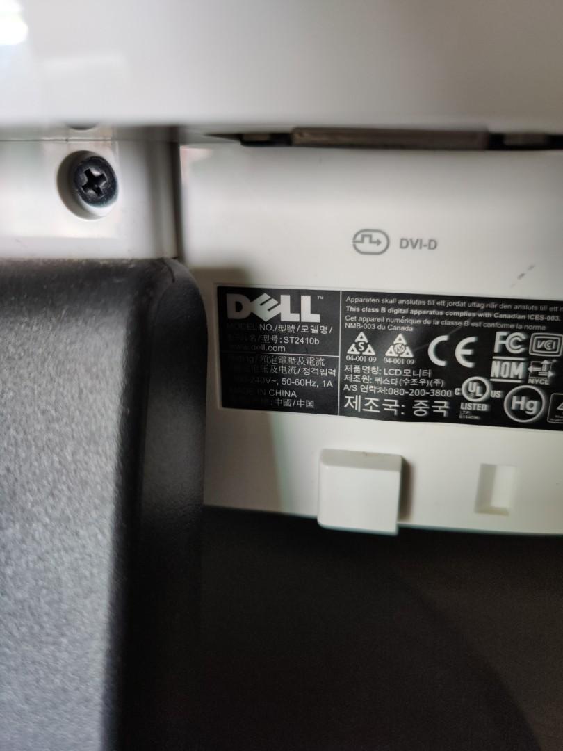 Dell 24 inch monitor ST2410b 1080p FHD, Computers & Tech, Parts ...