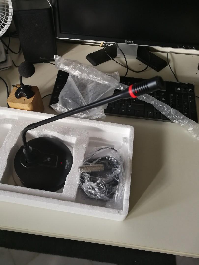 Professional Desk Condenser Microphone, Audio, Microphones on Carousell