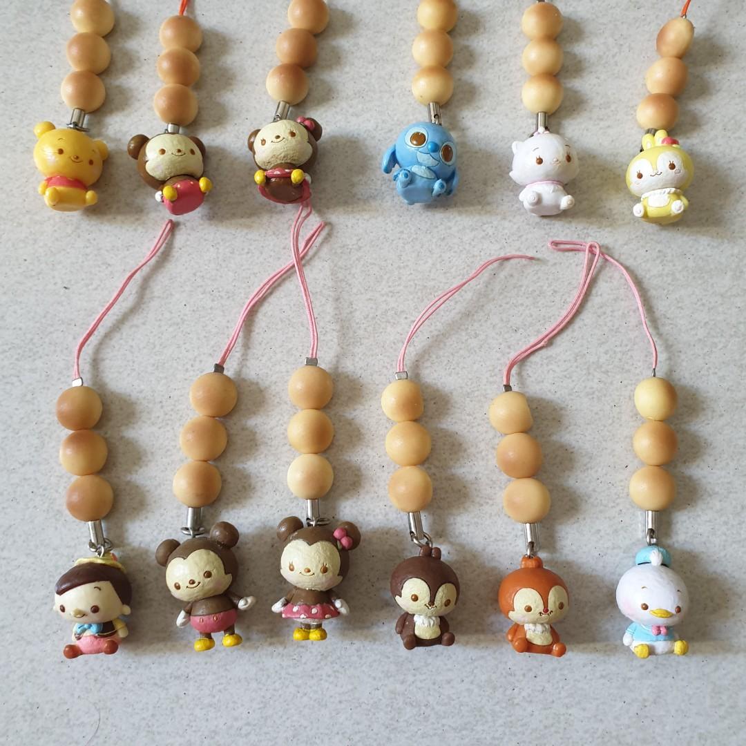 Disney Yujin Gashapon Noco Noco Stitch Chip & Dale Winnie the Pooh Mickey Minnie Mouse Pinnochio ...