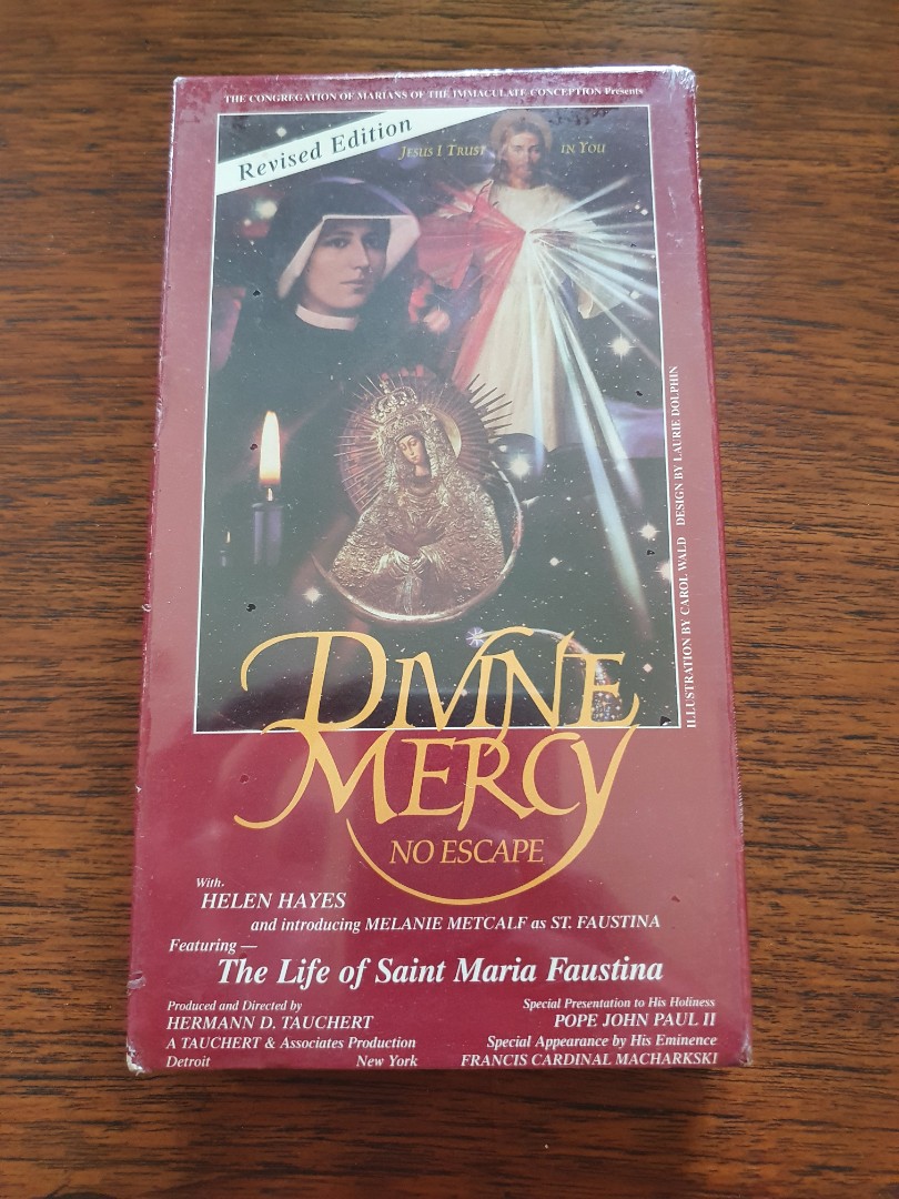 Divine Mercy VHS, Hobbies & Toys, Music & Media, Music Scores on Carousell