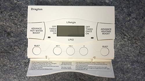 Drayton 25476 LP722 (Mk4) 2 Channel Programmer, White, Electronics ...