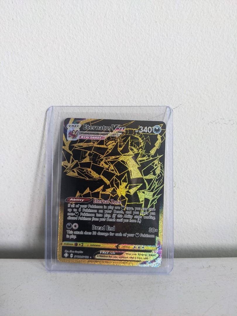 Eternatus VMAX gold rare, Hobbies & Toys, Toys & Games on Carousell