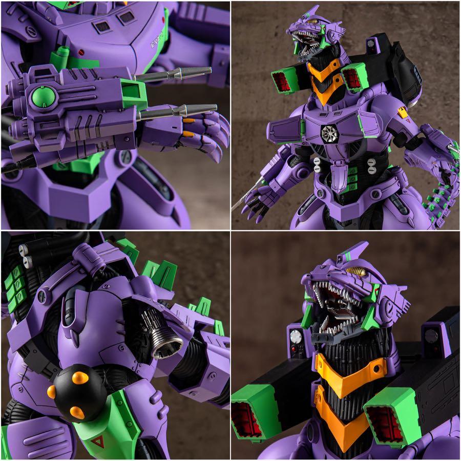 EVA GLOBAL Godzilla vs. Evangelion Type-3 Kiryu EVA Unit-01 Color Ver ...