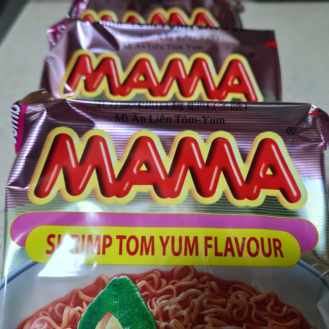 FREE MAMA SHRIMP TOM YUM FLAVOUR MAGGIE MEE INSTANT NOODLES, Food ...