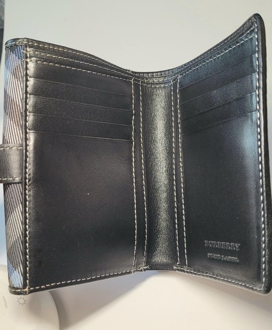 Genuine Burberry Blue Label short wallet, Women's Fashion, Bags ...