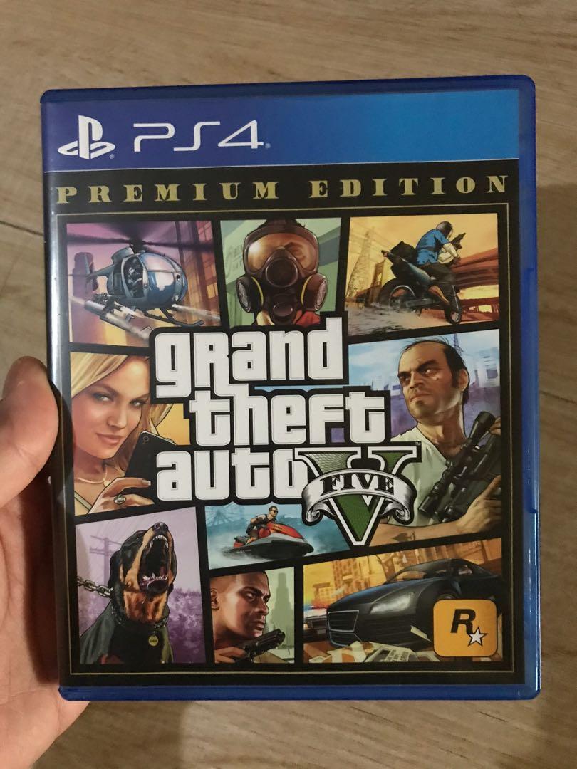 Grand theft auto v gta premium edition, Video Gaming, Video Games ...