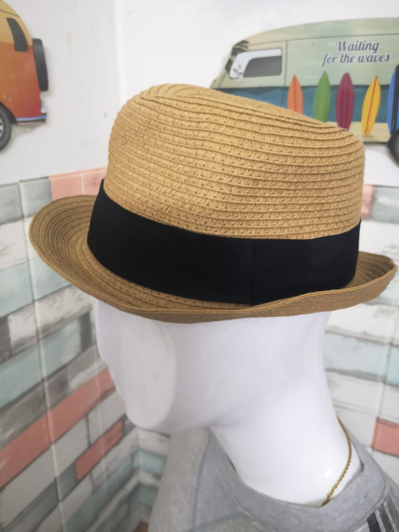 GU straw hat (bucket hat), Men's Fashion, Watches & Accessories, Cap ...