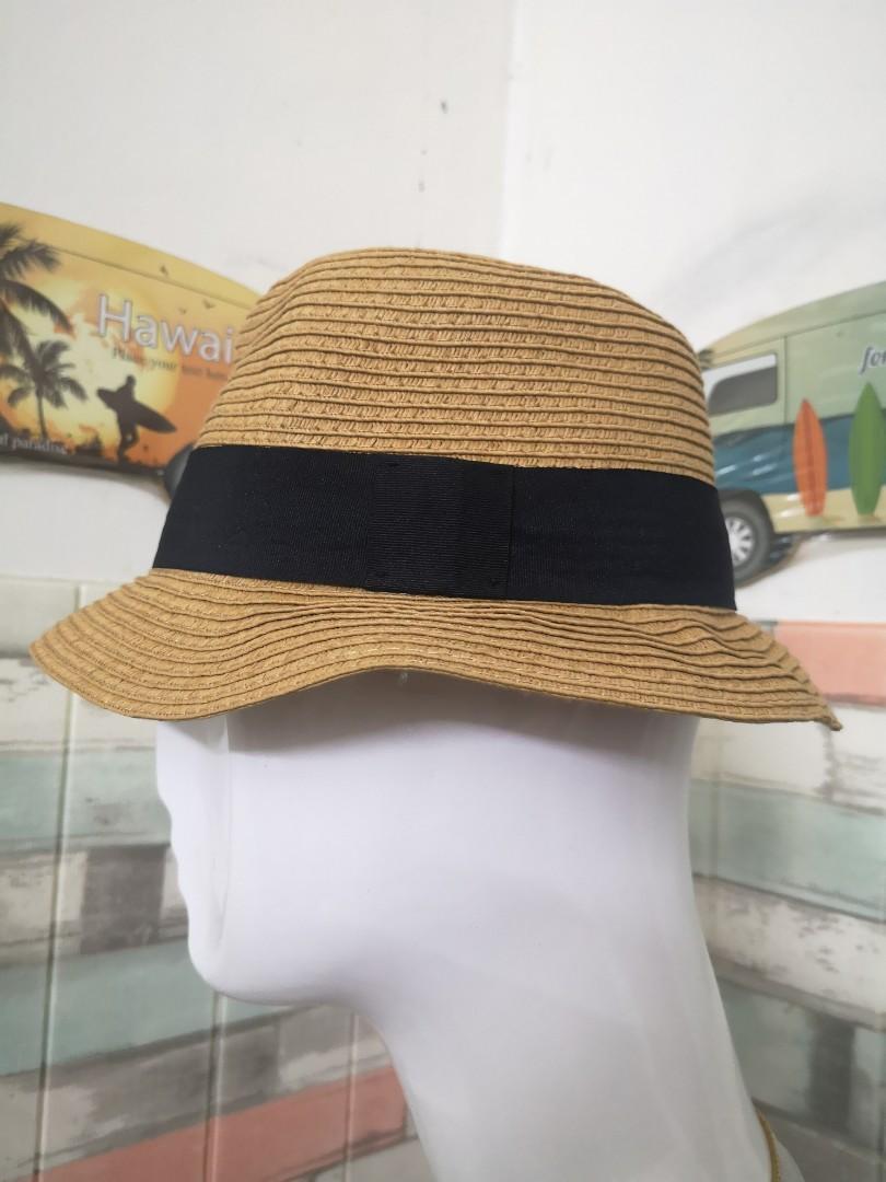 GU straw hat (bucket hat), Men's Fashion, Watches & Accessories, Cap ...