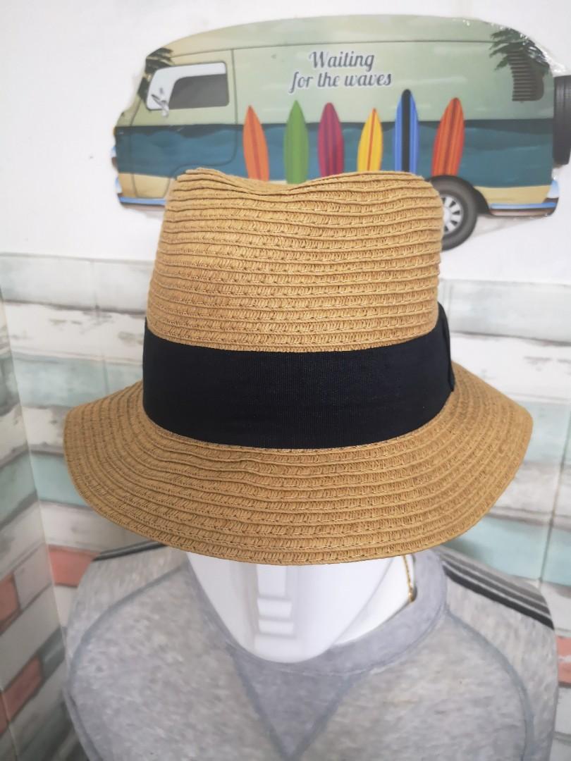GU straw hat (bucket hat), Men's Fashion, Watches & Accessories, Cap ...