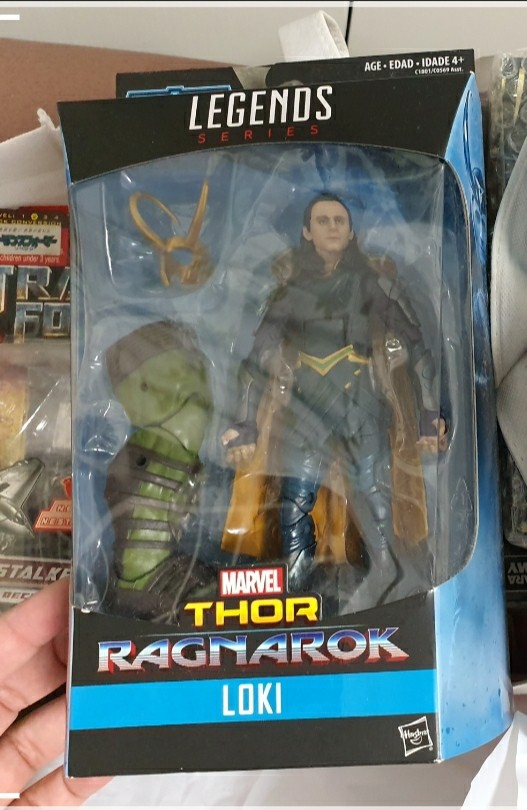 Hasbro Marvel Legends Ragnarok Wave Loki, Hobbies & Toys, Toys & Games ...