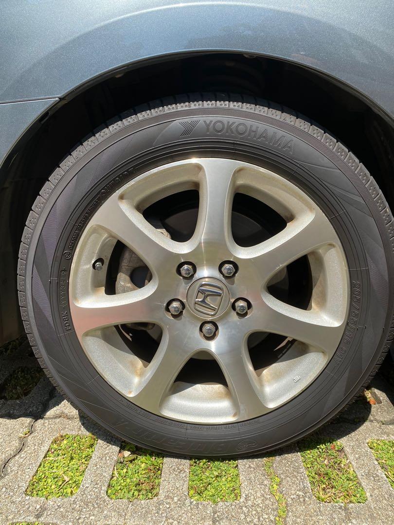 (Honda Civic FD) Stock Rims & Tyres, Car Accessories, Tyres & Rims on ...