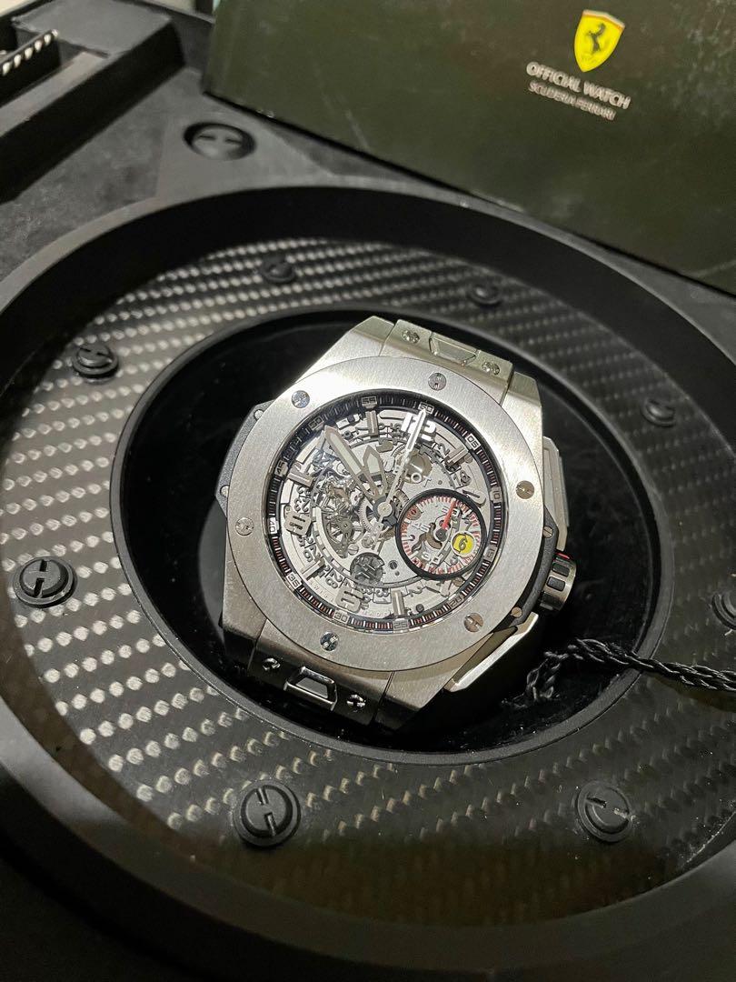 Hublot Big Bang Ferrari Skeleton 768/1000 Limited, Luxury, Watches on ...