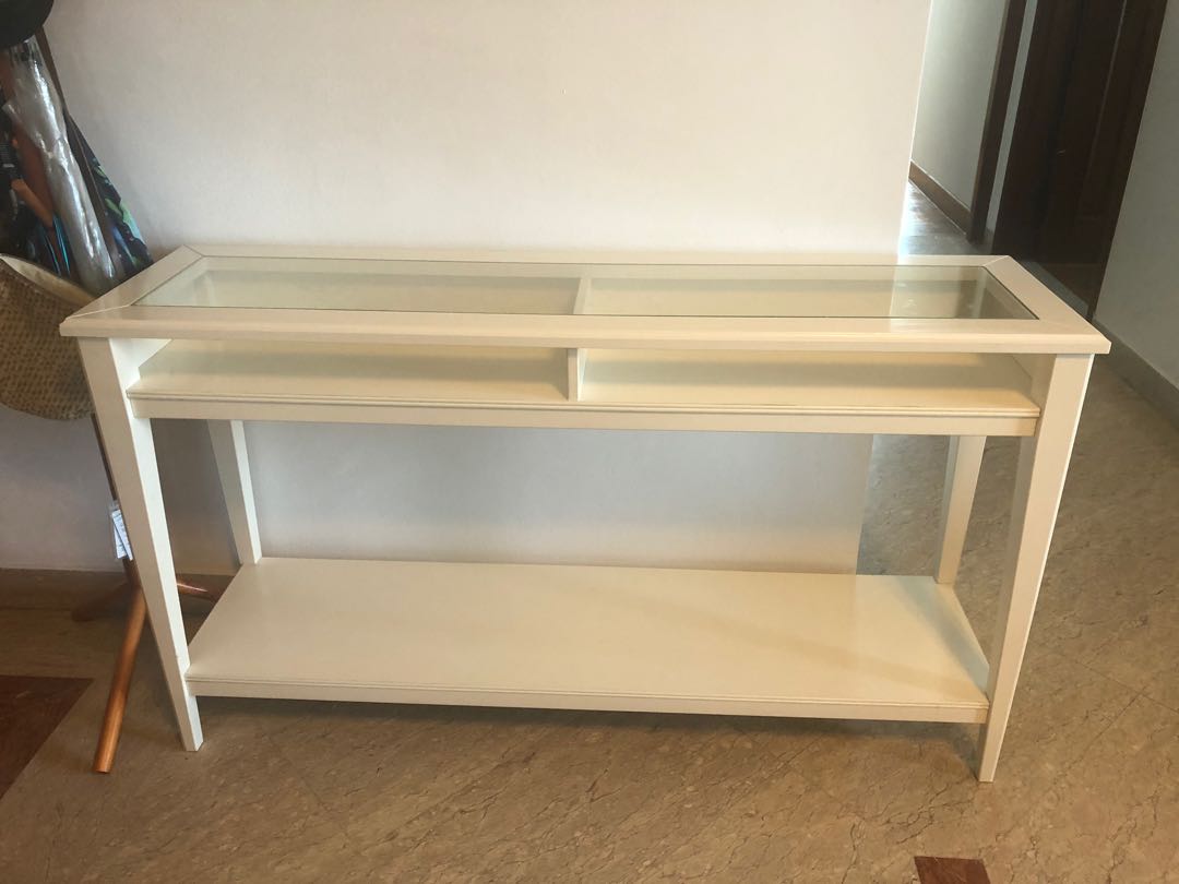 IKEA Liatorp console - white, Furniture & Home Living, Furniture, TV ...