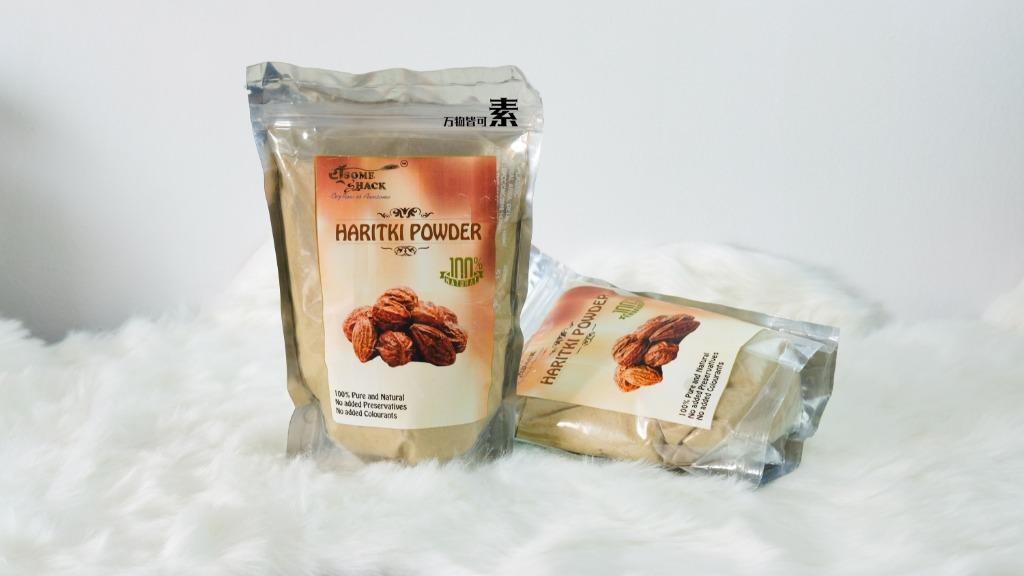 India Organic Haritaki Hari Taki Powder 500g, Food & Drinks, Packaged ...