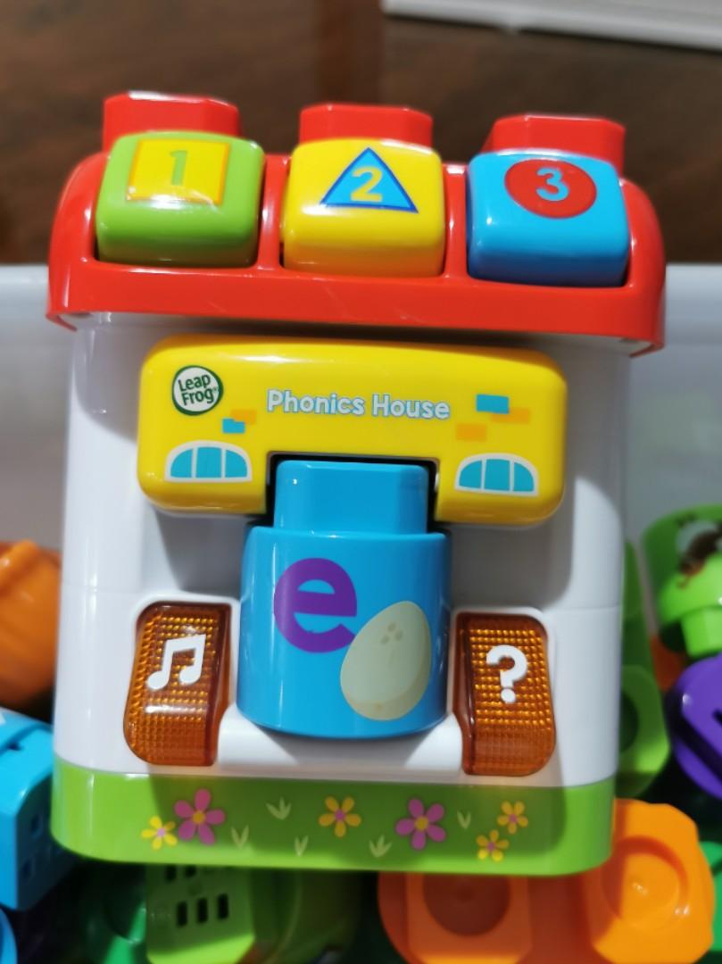 Leapfrog Block Play Phonics House, Hobbies & Toys, Toys & Games on ...
