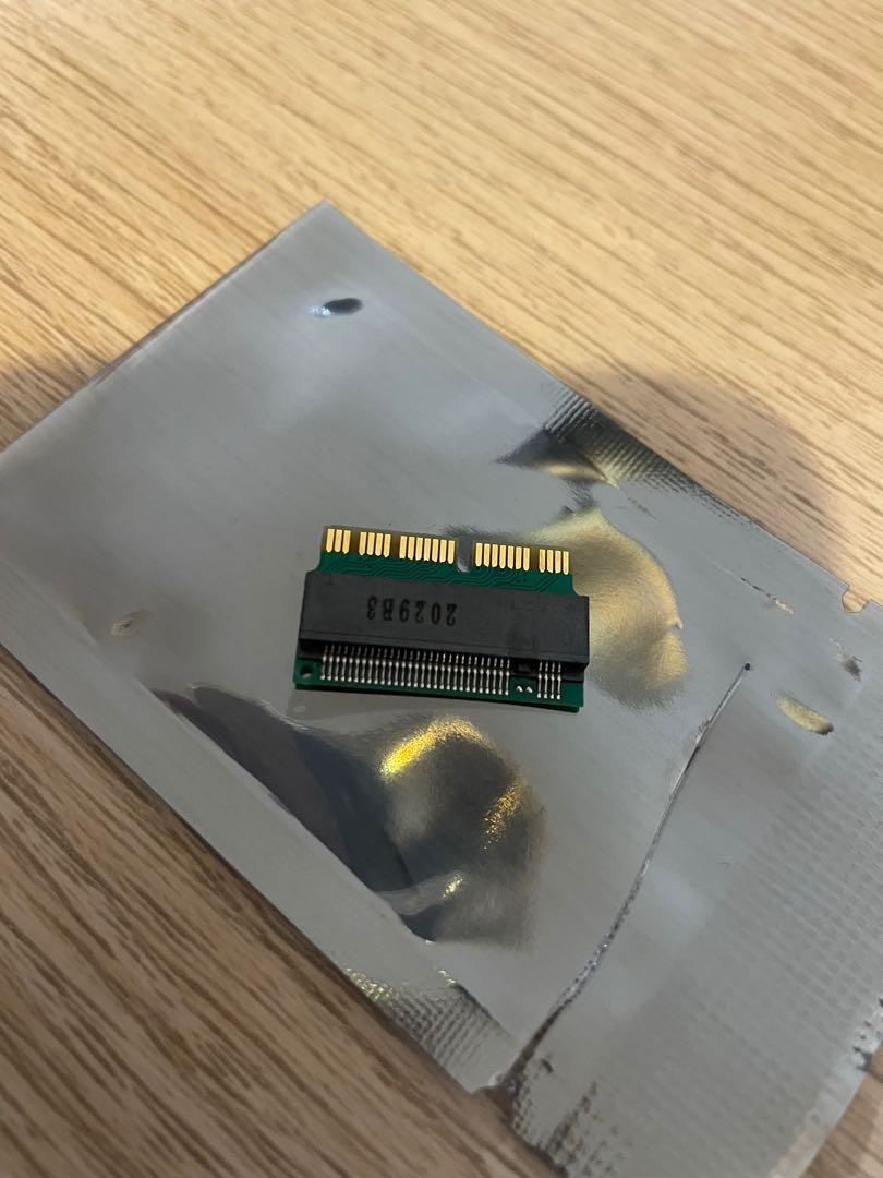 Macbook SSD Adapter NVME M2, 電腦＆科技, 手提電腦 - Carousell
