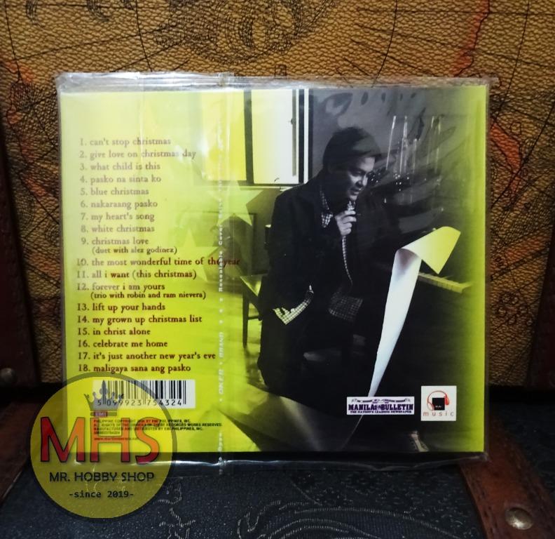 Martin Nievera - "My Christmas List" CD (100% Original Copy), Hobbies ...