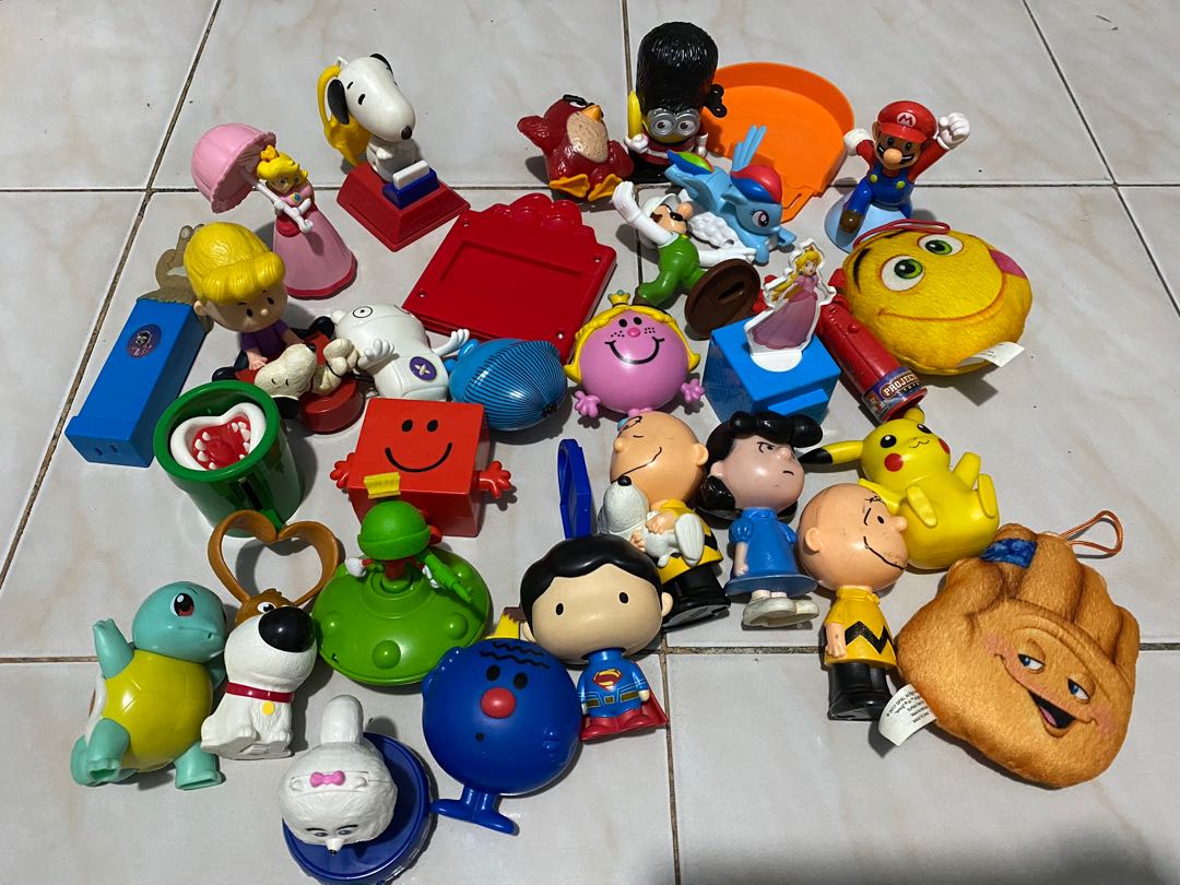 Mcdonalds happy meal toys, Hobbies & Toys, Toys & Games on Carousell