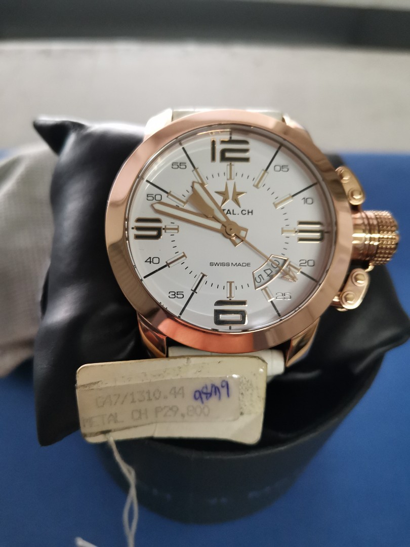 Metal. CH swiss watch, Men's Fashion, Watches & Accessories, Watches on ...