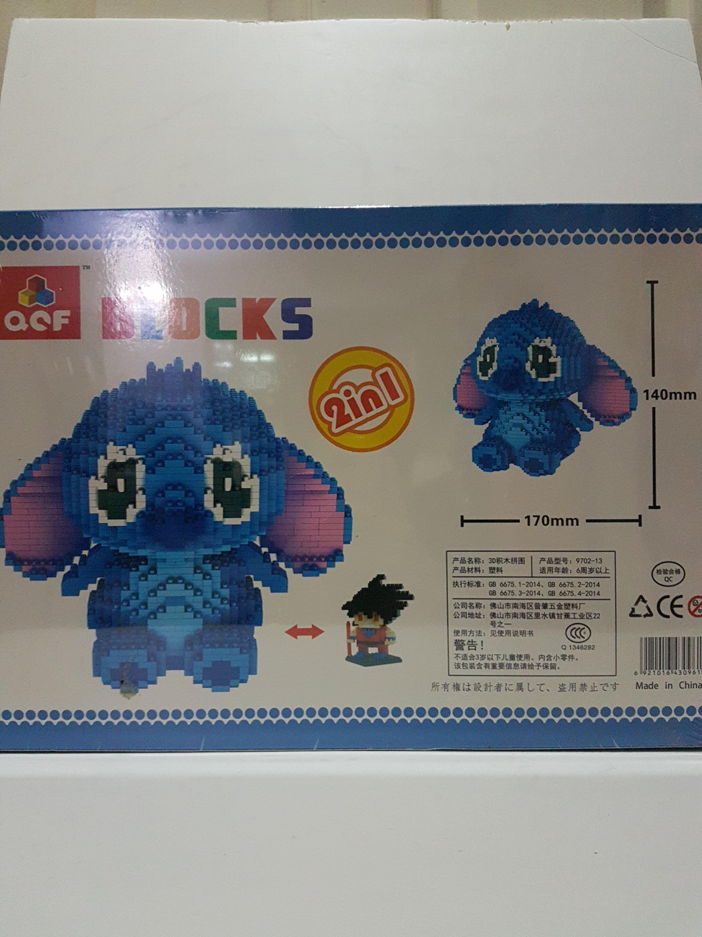 Nanoblock stitch, Toys & Games, Bricks & Figurines on Carousell