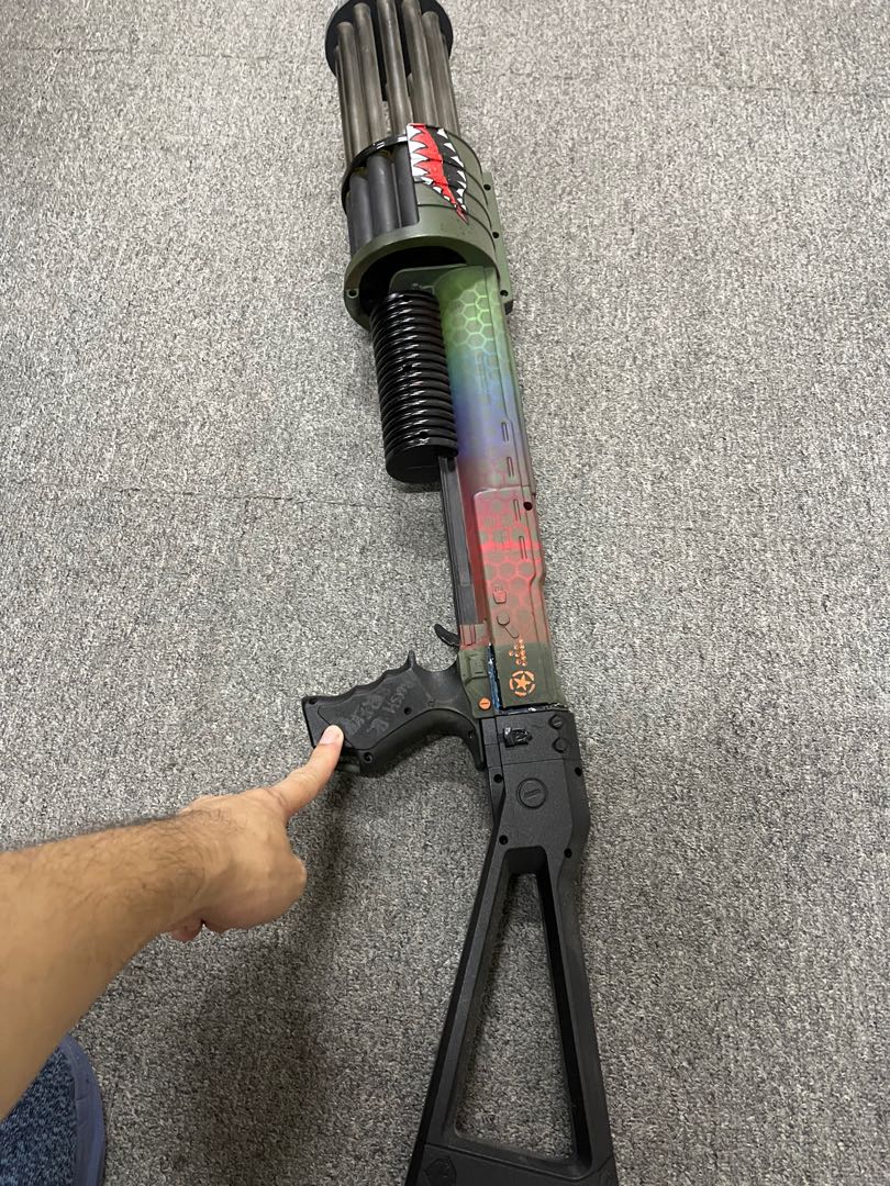 Nerf modded blaster, Toys & Games, Others on Carousell