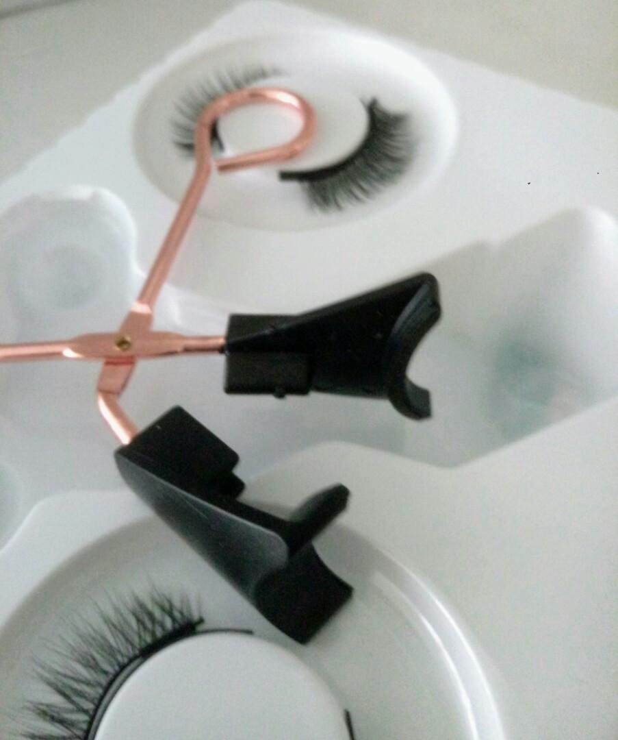 NEW Magnetic Clip On Eyelashes, Beauty & Personal Care, Face, Makeup on ...