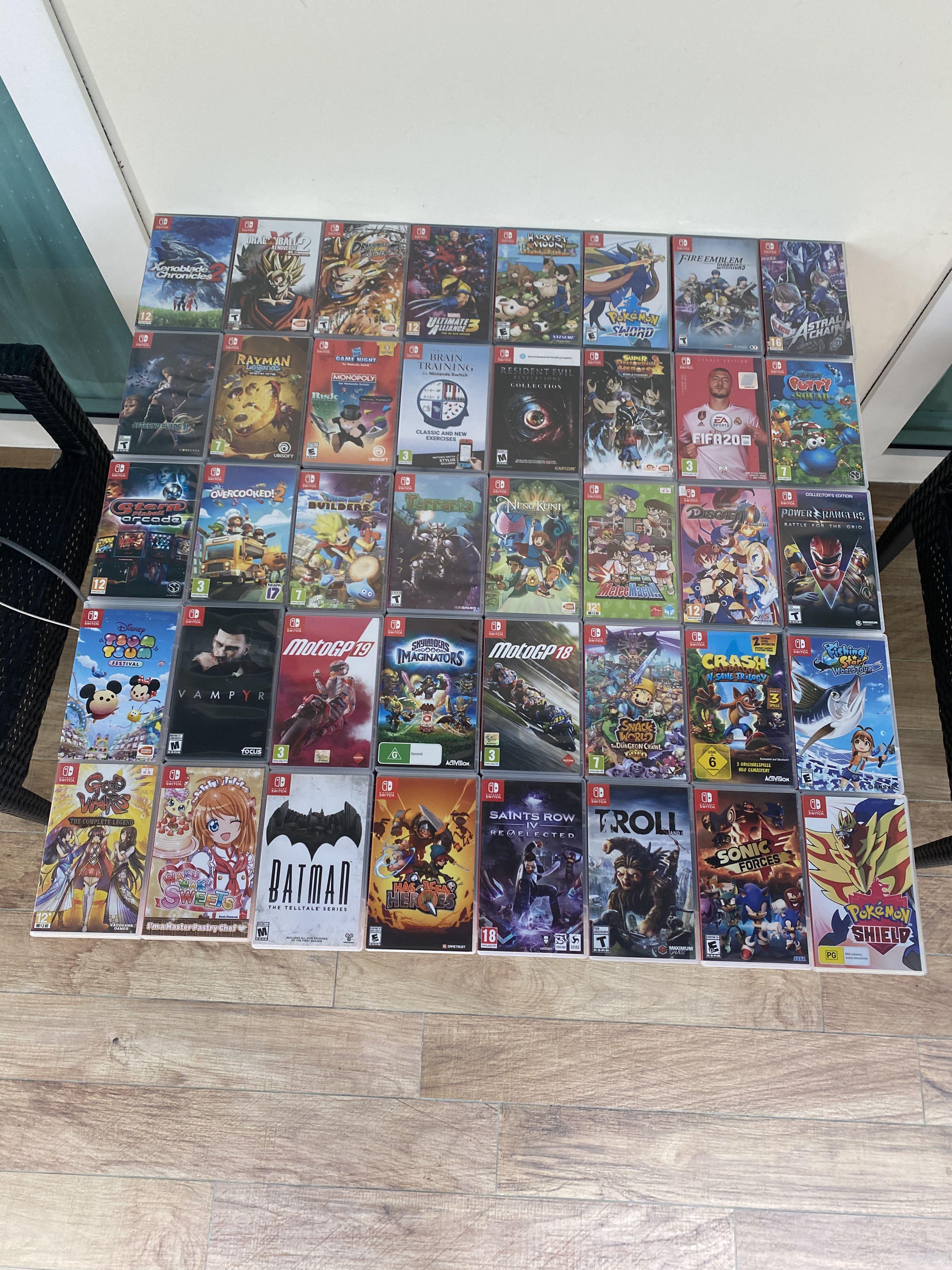 Nintendo Switch games collection, Video Gaming, Video Games, Nintendo ...