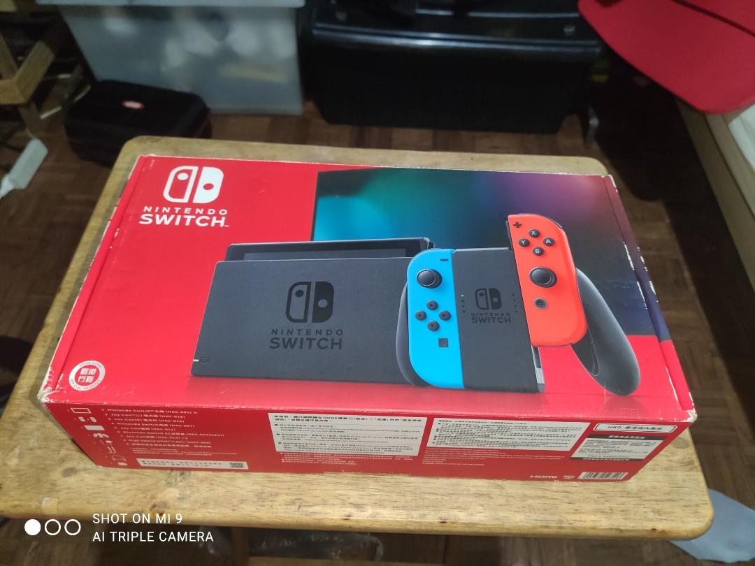 Nintendo switch v2 complete, Video Gaming, Video Game Consoles ...