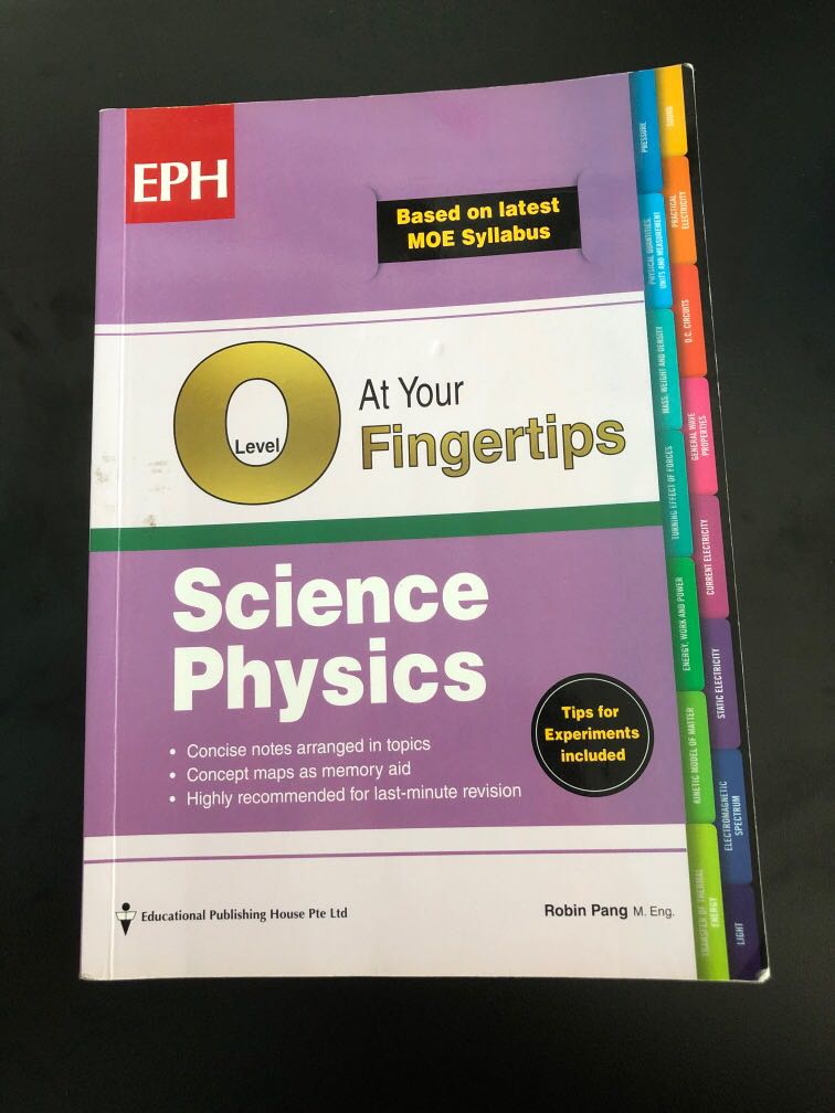 O Level At Your Fingertips Topical Revision Notes (Science Physics ...