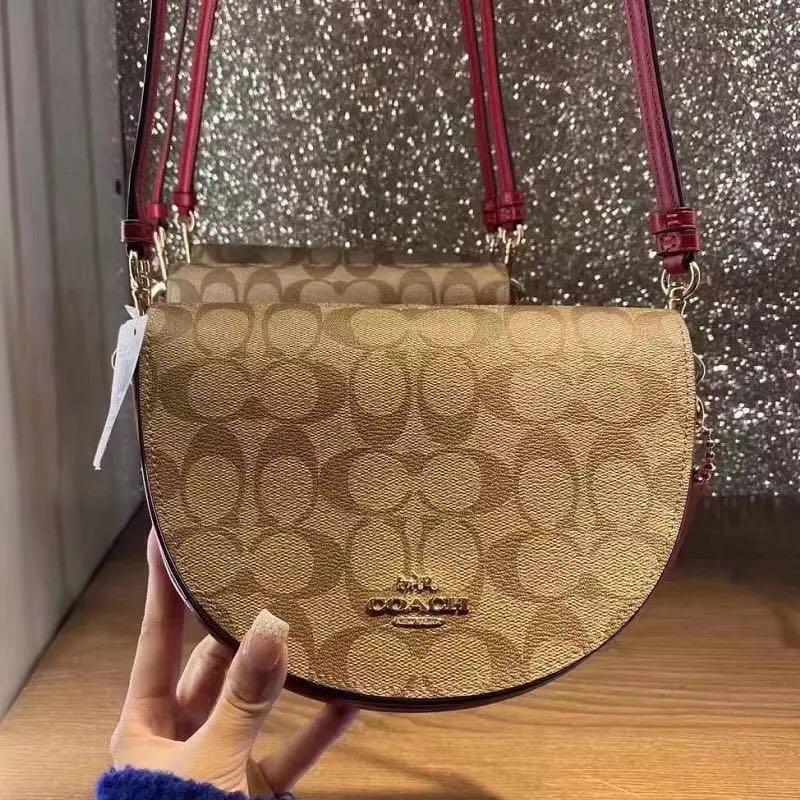 Original coach 1430 1432 1429 sling crossbody bag half moon, Women's ...