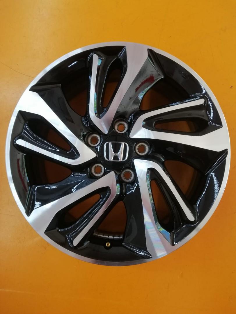 Original honda 17inch rims, Car Accessories, Tyres & Rims on Carousell