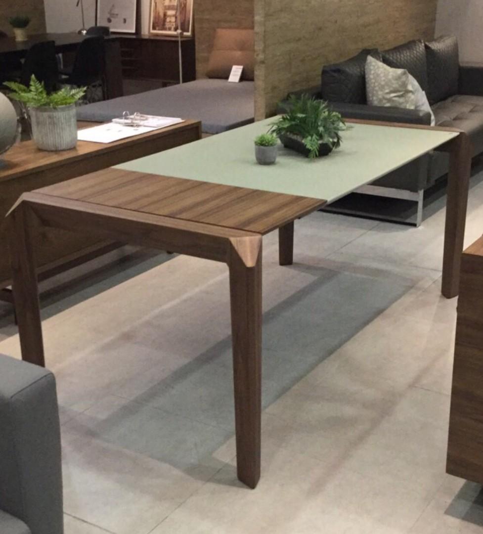 Oslo Dining Table (Extendable), Furniture & Home Living, Furniture ...