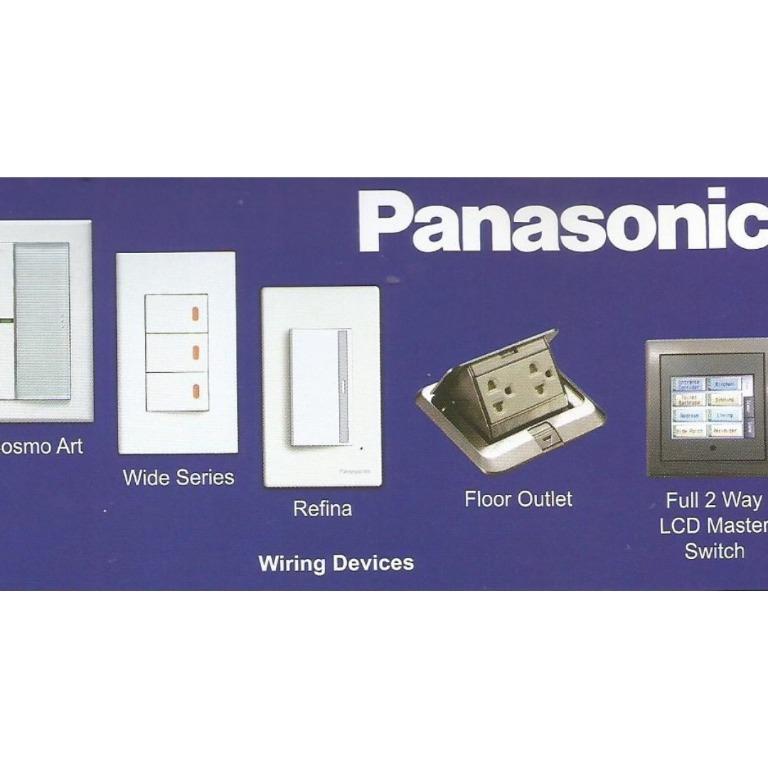 panasonic wiring devices, Furniture & Home Living, Lighting & Fans ...