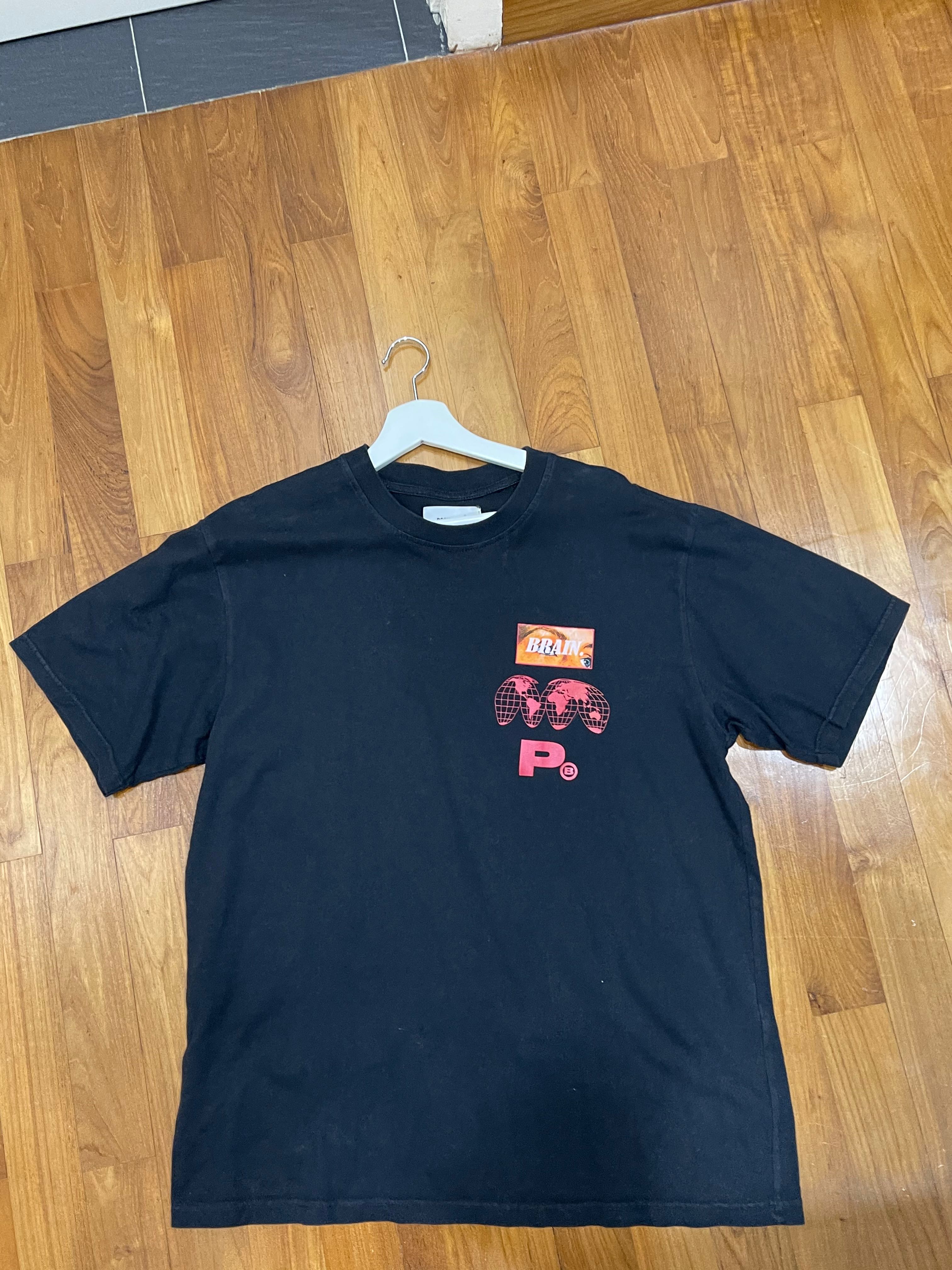 Posh brain black classic tee vintage, Men's Fashion, Tops & Sets ...