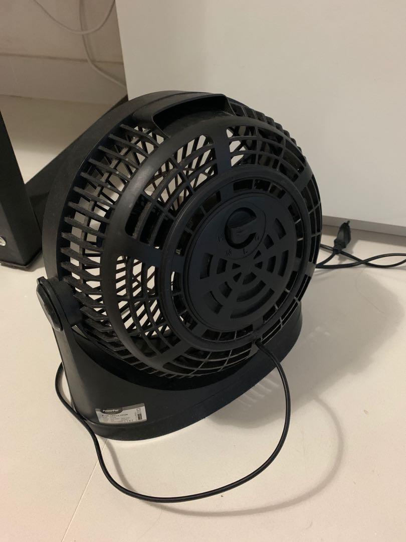 Powerpac Desk Fan 9 inch, Furniture & Home Living, Lighting & Fans ...