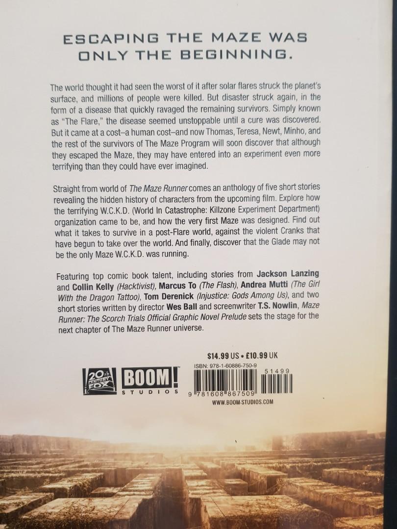 Prelude Maze Runner - Graphic Novel, Hobbies & Toys, Books & Magazines ...