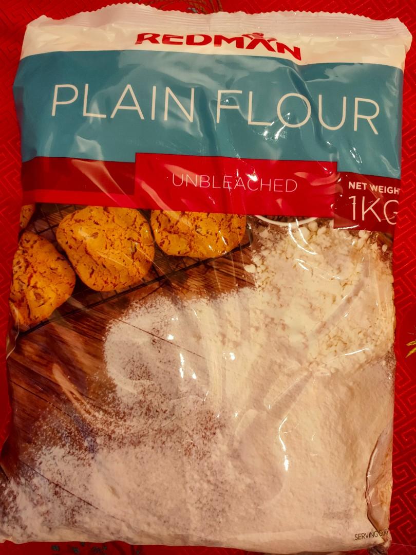Redman Plain Flour 1kg, Food & Drinks, Packaged & Instant Food on Carousell