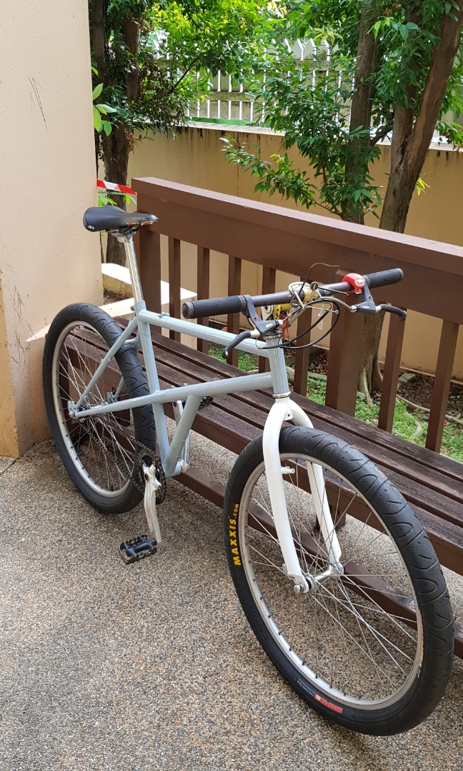 Retro steel elevated chainstay MTB, Sports Equipment, Bicycles & Parts ...